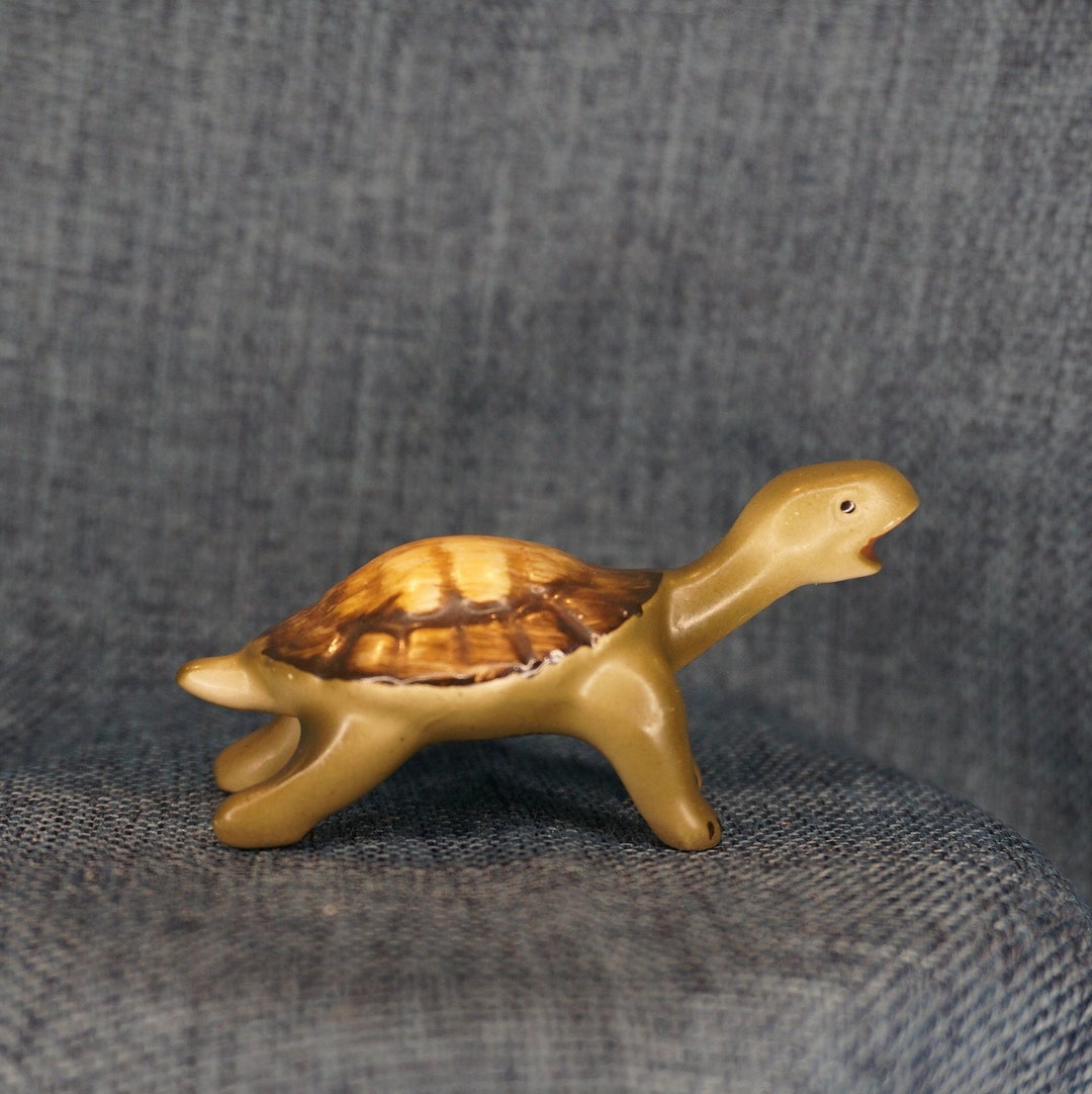Vintage Goebel Ceramic Turtle Figurine - Miniature Germany Reptile - Etsy