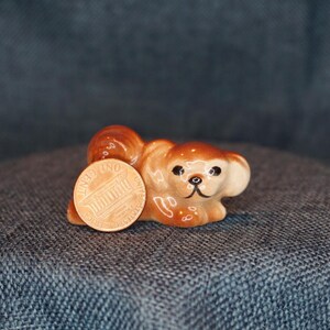 Fred Kaye Ceramics Pekingese Dog Figurine. Vintage Miniature Running ...