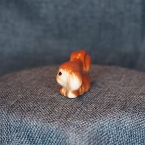 Fred Kaye Ceramics Pekingese Dog Figurine. Vintage Miniature Running ...