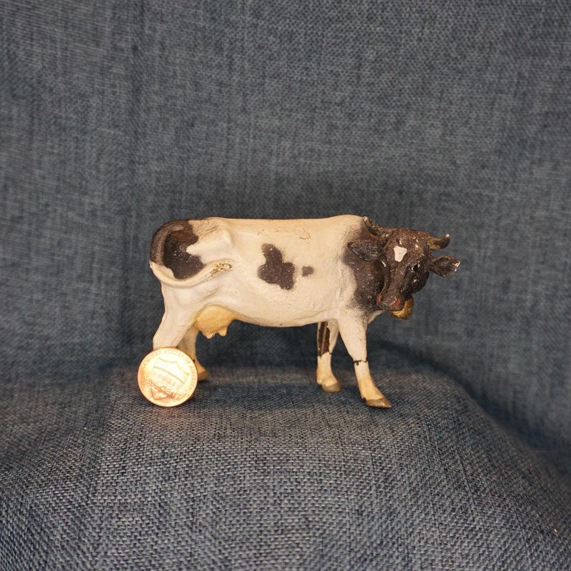 Cow Figurine - Etsy