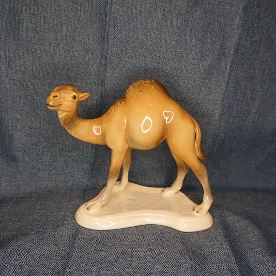 Beautiful Ceramic Camel Figurine. Cortendorf Style Marked - Etsy