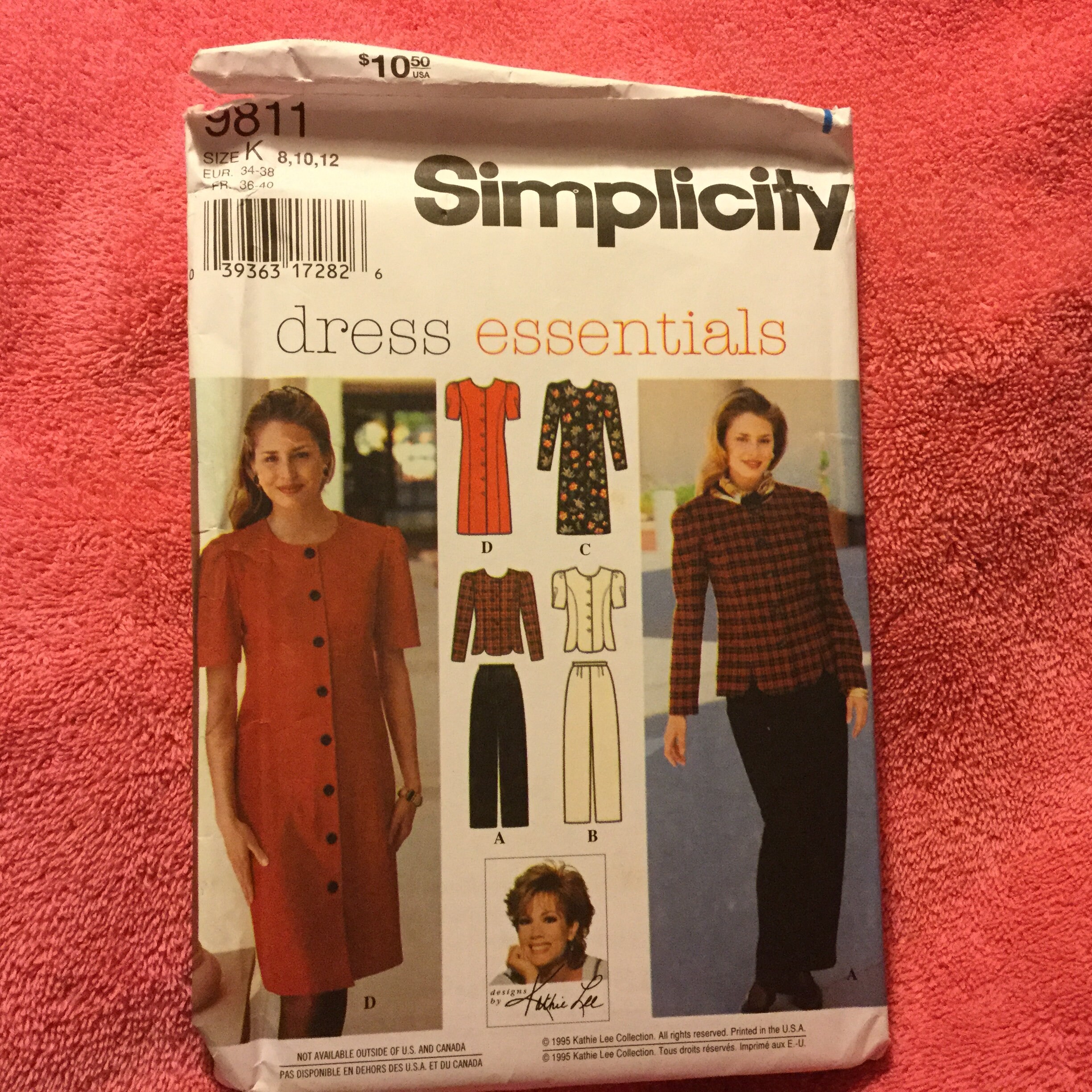 ON SALE Uncut Simplicity 8811 Sewing Pattern Kathy Lee Design - Etsy