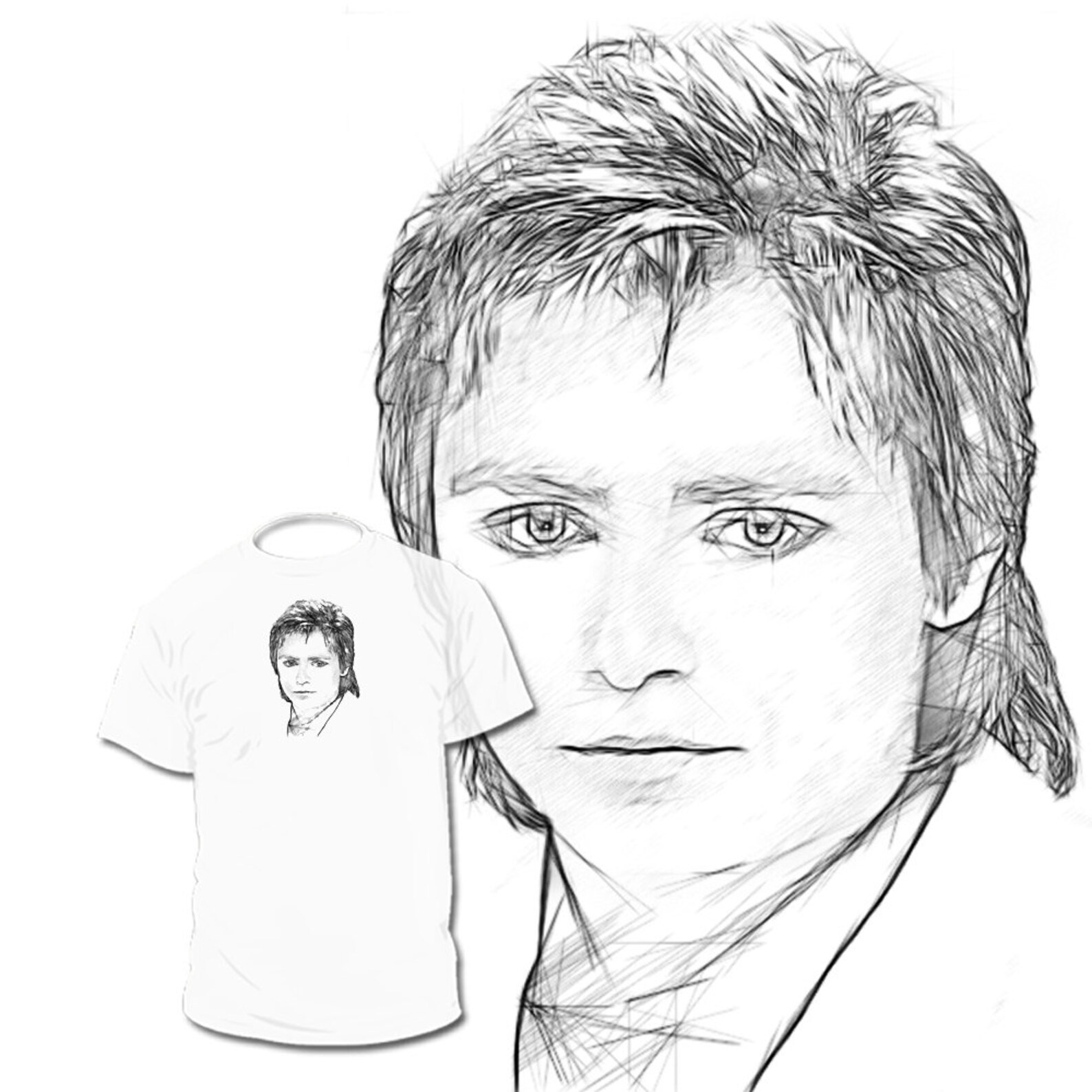 Ben Orr T Shirt Benjamin Cars Drawings Are Available - Etsy