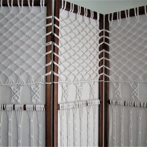 Macrame Room Divider - Etsy