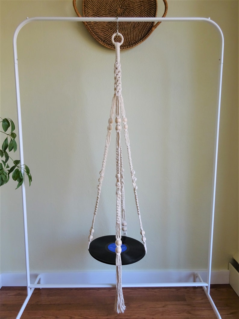 Macrame Record Tables - Etsy
