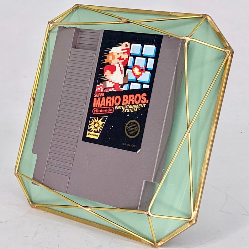 Vintage Video Game Art, Nintendo NES Super Mario Framed Perfect for ...