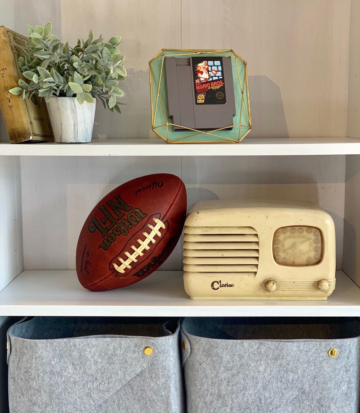 Vintage Video Game Art, Nintendo NES Super Mario Framed Perfect for ...