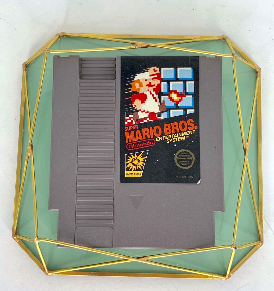 Vintage Video Game Art, Nintendo NES Super Mario Framed Perfect for ...