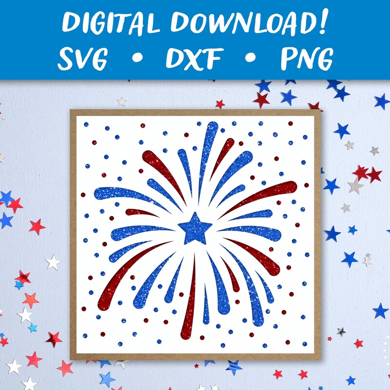 Fourth of July Card - Etsy