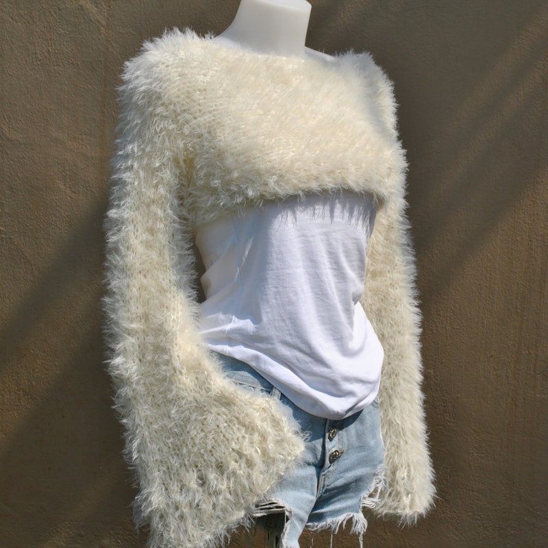 Fur Crop Top - Etsy