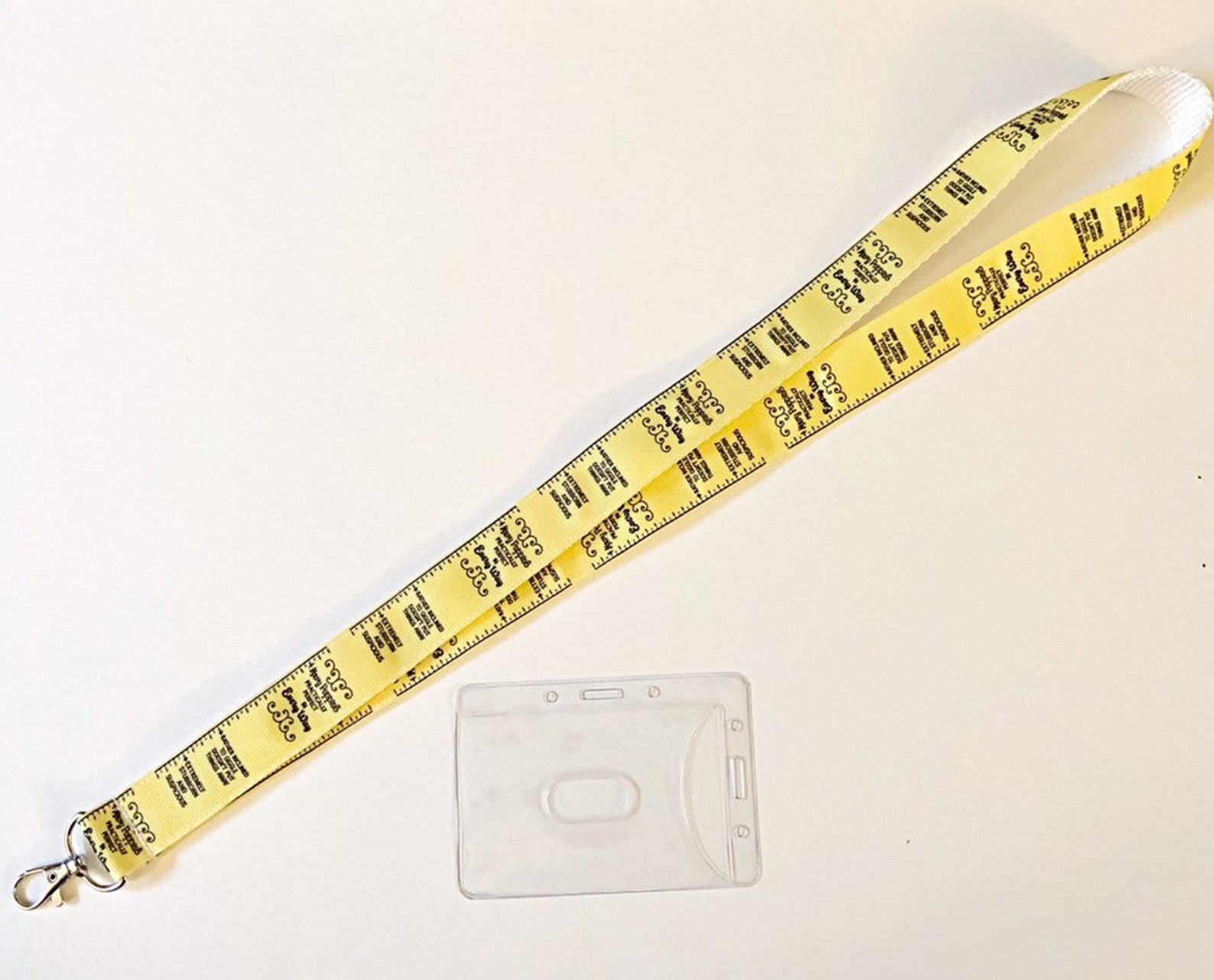 Practically Perfect Tape Measure Lanyard or Keychain perfect | Etsy