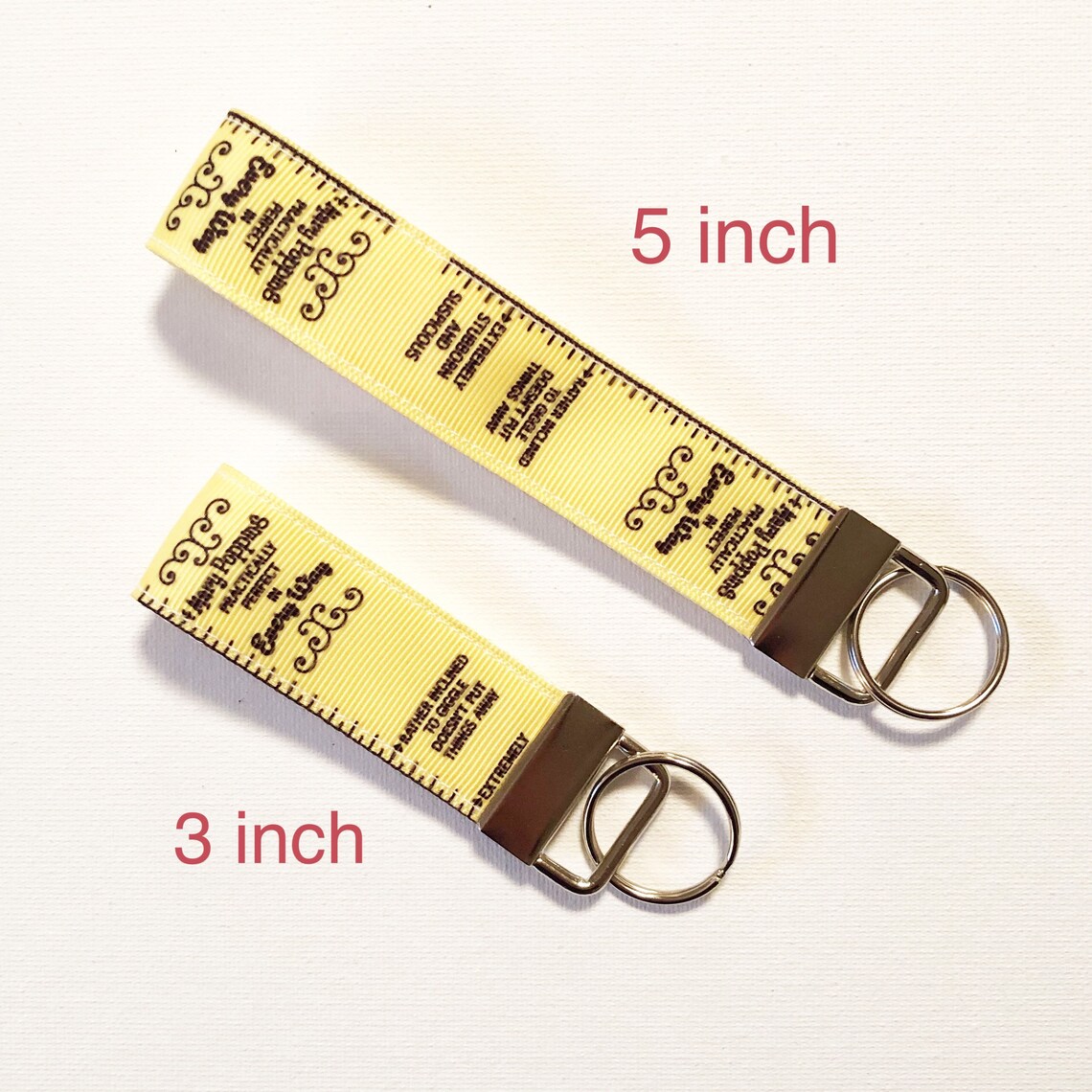 Practically Perfect Tape Measure Lanyard or Keychain perfect | Etsy