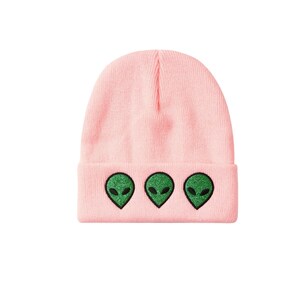 Feeling Spacey Baby Alien Beanie Hat Pink Alien Hat - Etsy
