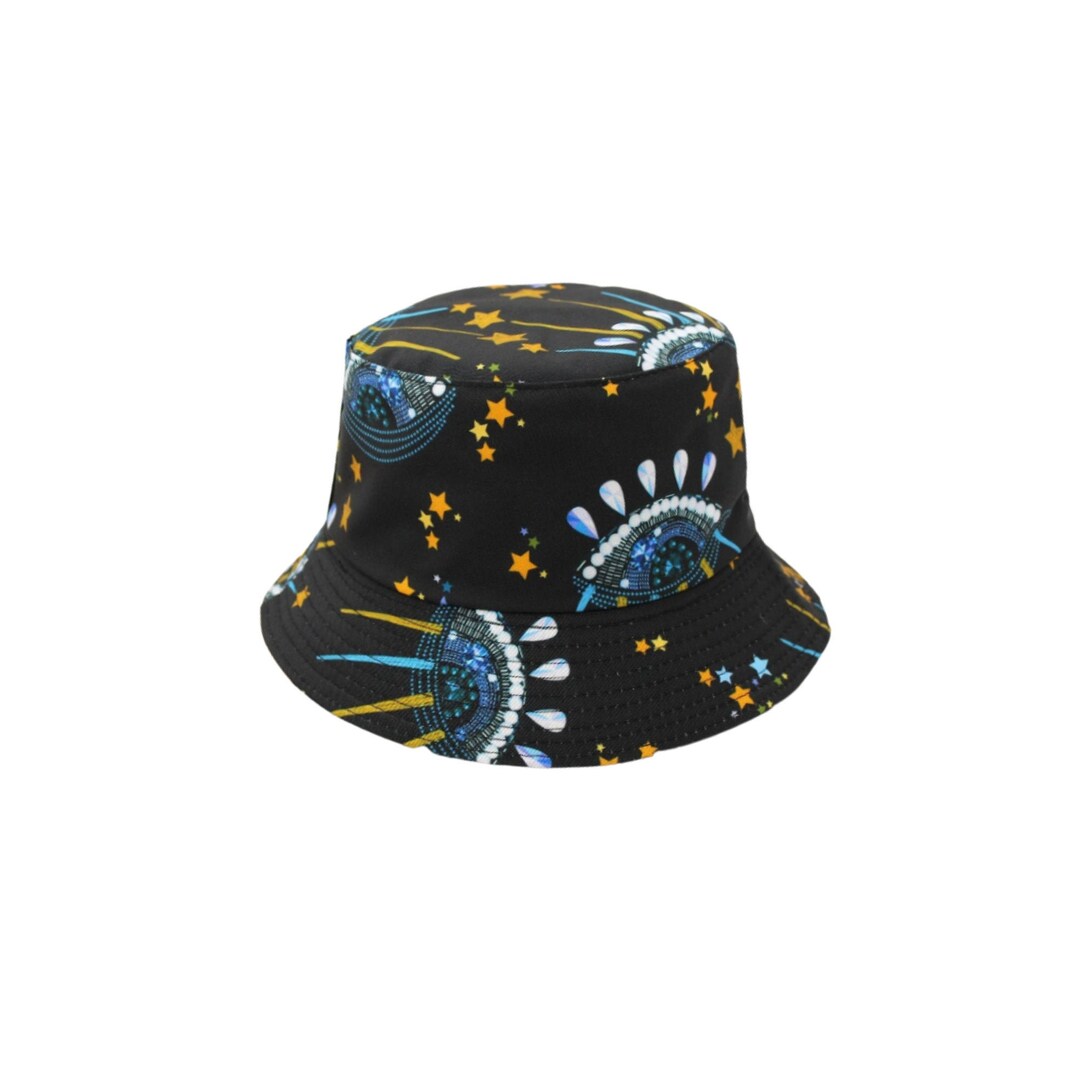 Festival Eye Bucket Hat Reversible Colorful Hat Eye Hat One Size - Etsy