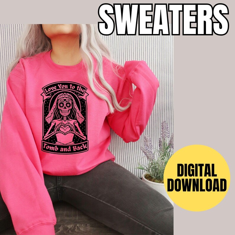 Día De Los Muertos Skeleton Woman PNG | Love You to the Tomb and Back ...