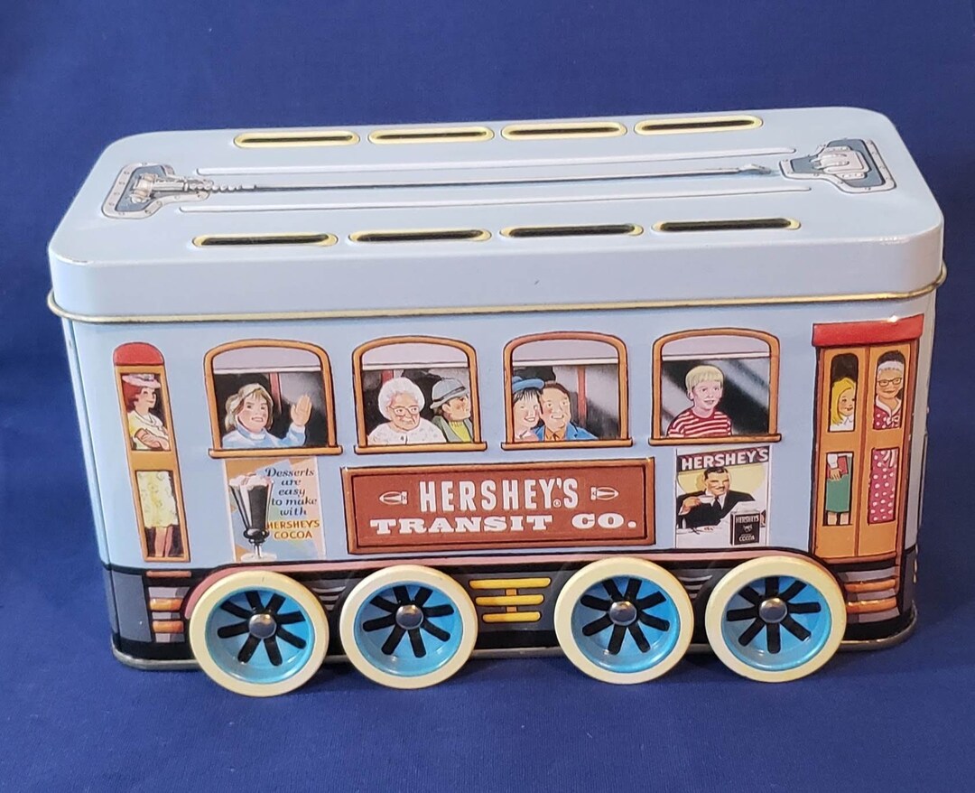 Vintage Blue Trolley hersheys Transit Co, 2000 Hershey's Vehicle Series ...