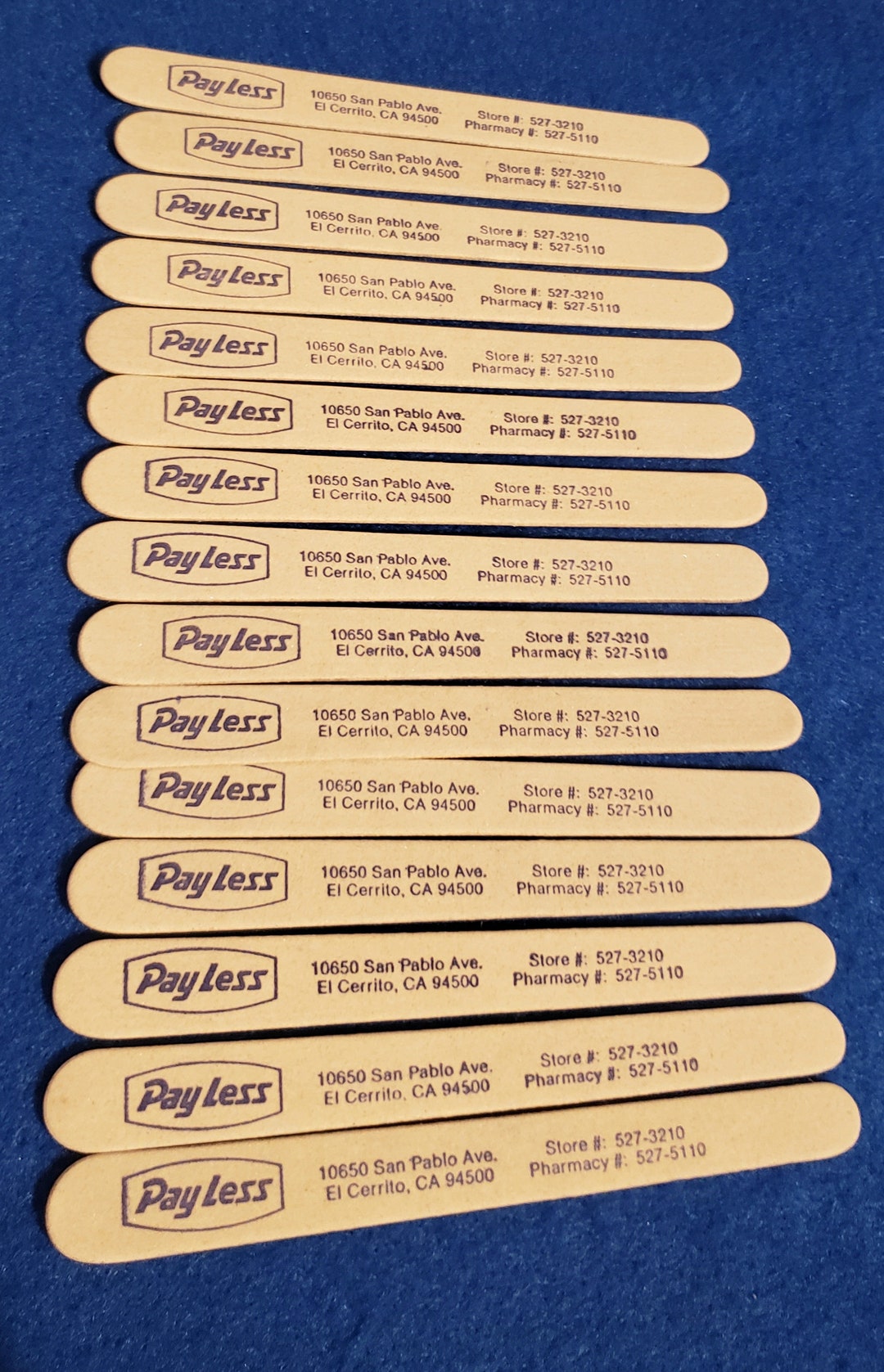 Vintage Set Payless Drug Stores Advertising Emery Boards El Cerrito ...