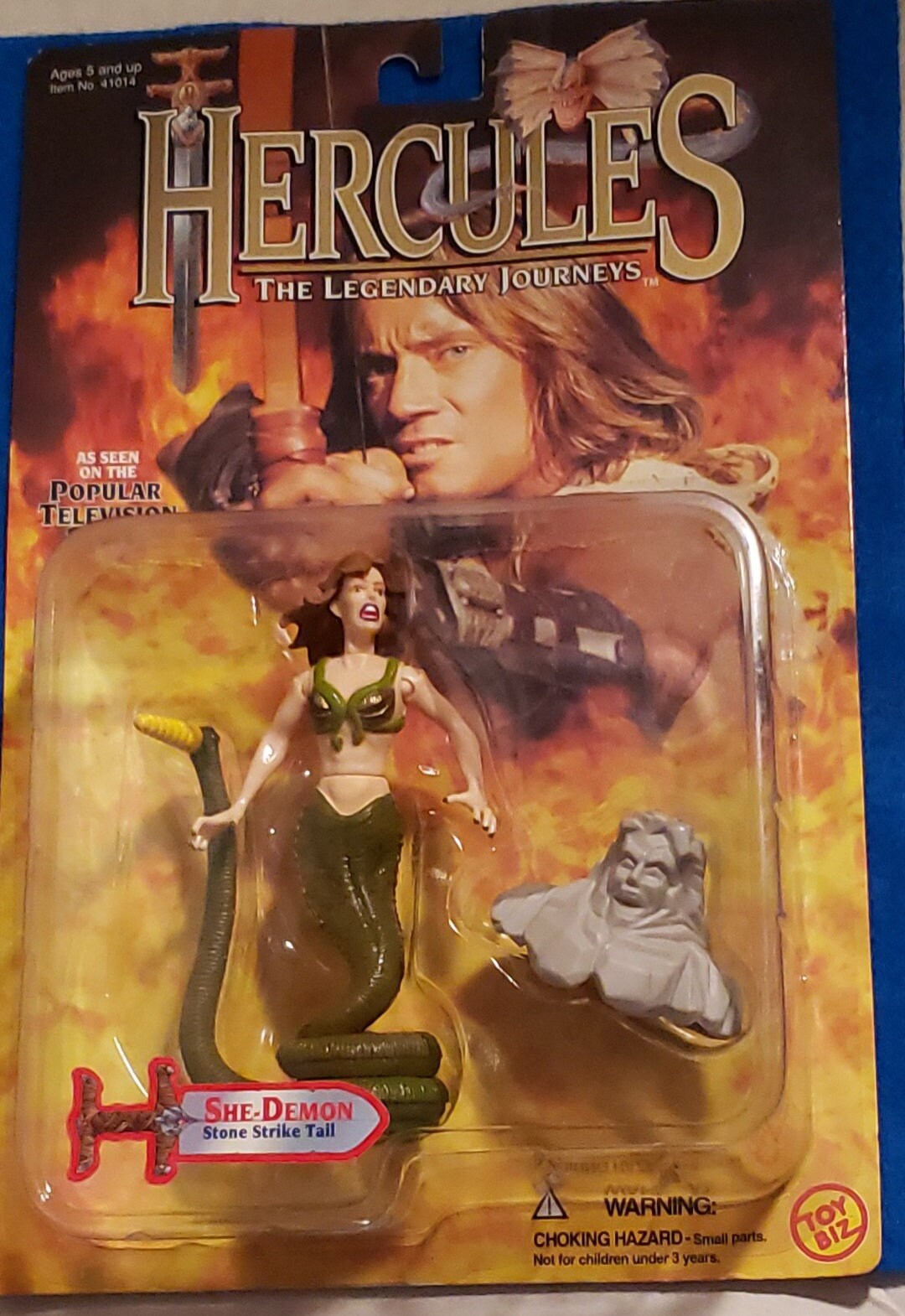 Vintage She-demon Stone Strike Tail Hercules Legendary Journeys Figure ...