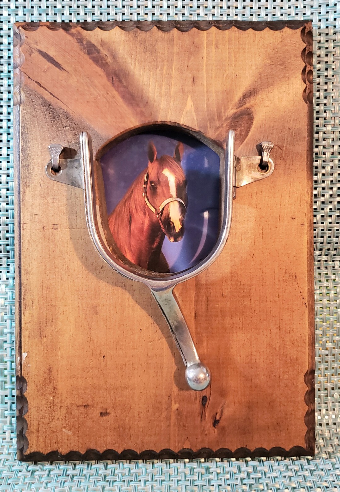 Vintage Quarter Horse Picture Spur Wall Art, George W Senske 10x7 - Etsy