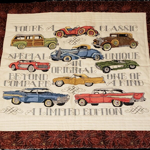 Classic Cars Cross Stitch - Etsy