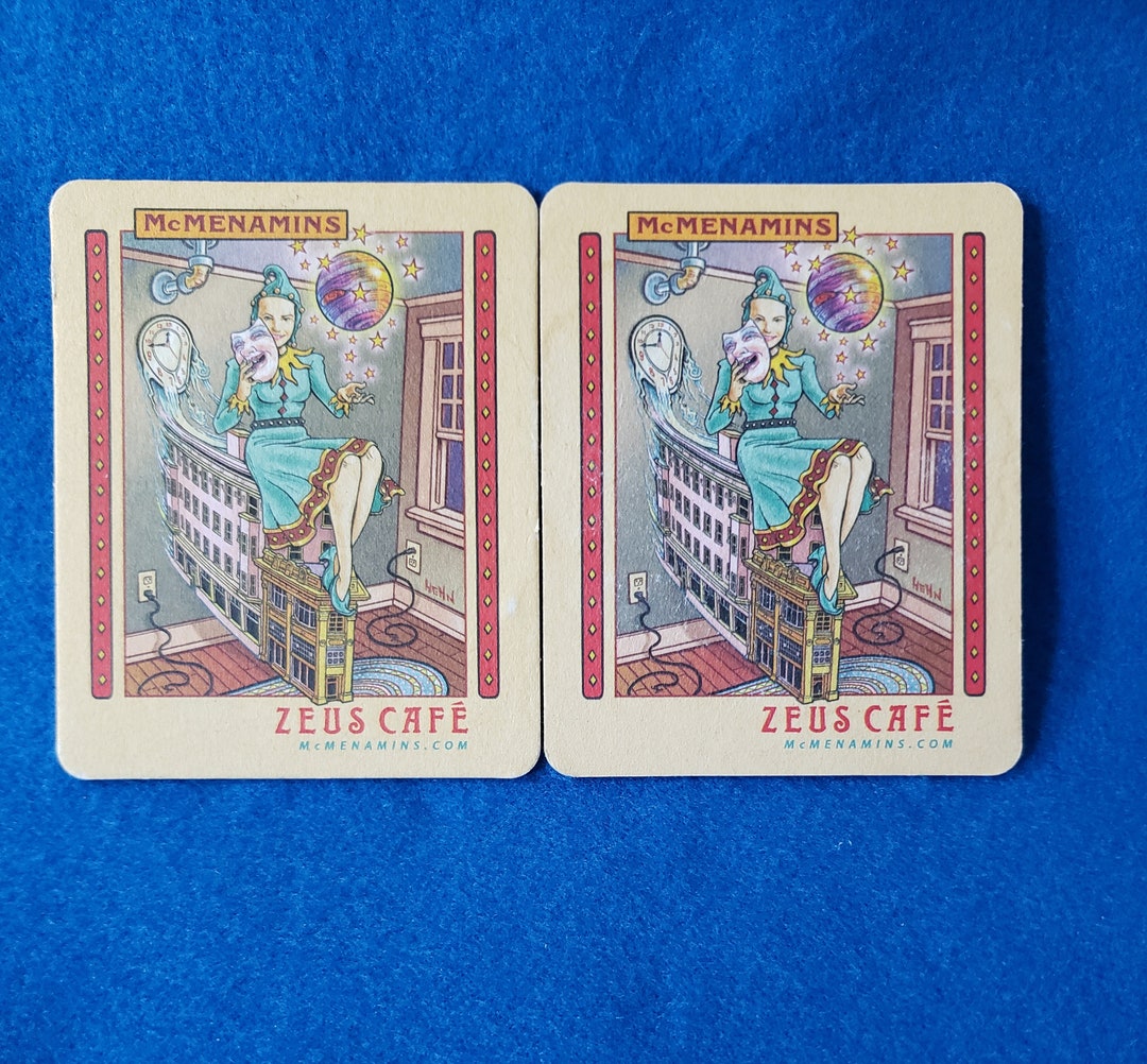 Vintage Mcmenamins Zeus Cafe Crystal Ballroom Cardboard - Etsy