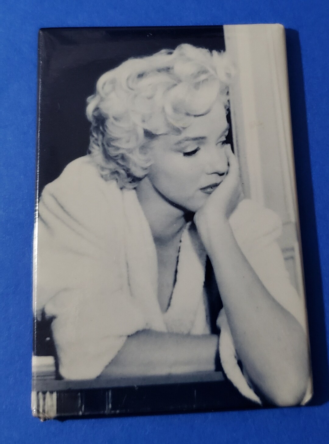 Vintage Marilyn Monroe in Window B&W Photo Fridge Magnet - Etsy