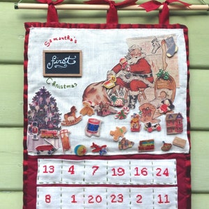 Handmade Baby's First Christmas Advent Calendar Free | Etsy