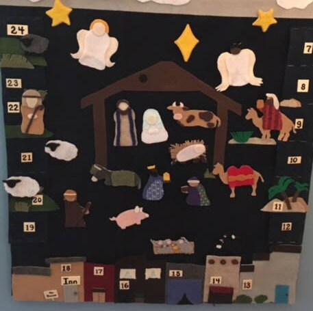 Handmade Nativity Advent Calendar - Free Shipping! - Etsy