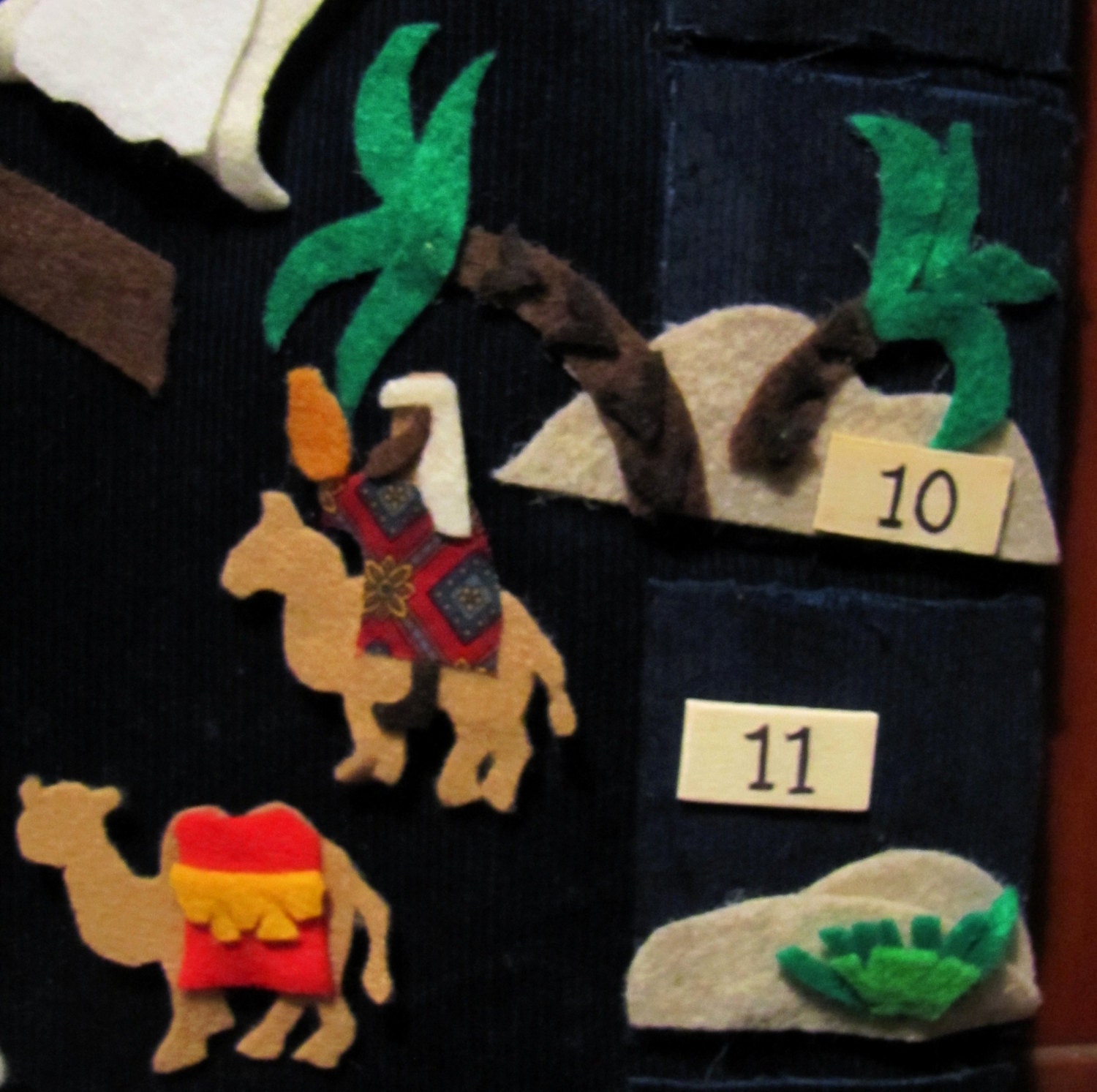 Handmade Nativity Advent Calendar - Free Shipping! - Etsy