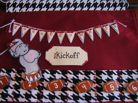 Football Countdown to Kickoff Calendar - Etsy