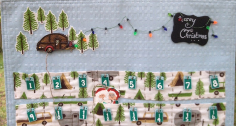RV / Camper / Motorhome Handmade Christmas Advent Calendar Countdown - Etsy