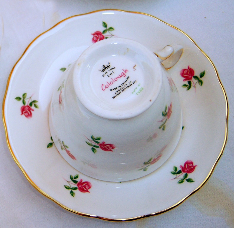 Colclough Roses Vintage Bone China Pattern 7433 - Etsy