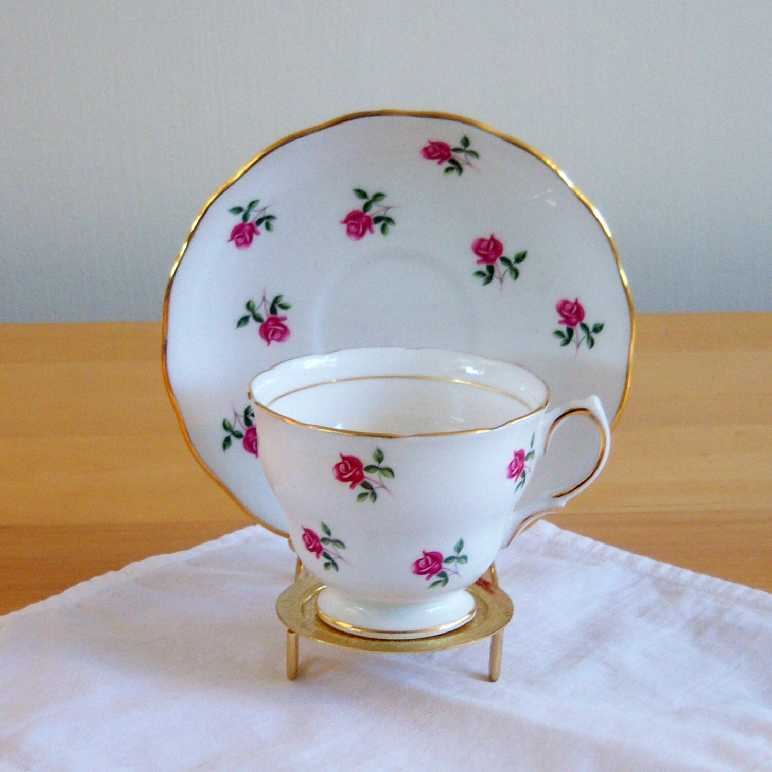 Colclough Roses Vintage Bone China Pattern 7433 - Etsy