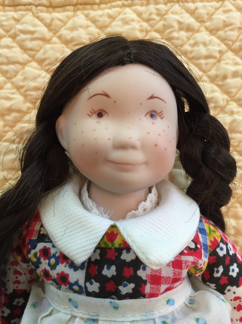 Toby & Sarah Jane Suzanne Gibson Kalico Kids 14 Porcelain Bisque Dolls ...