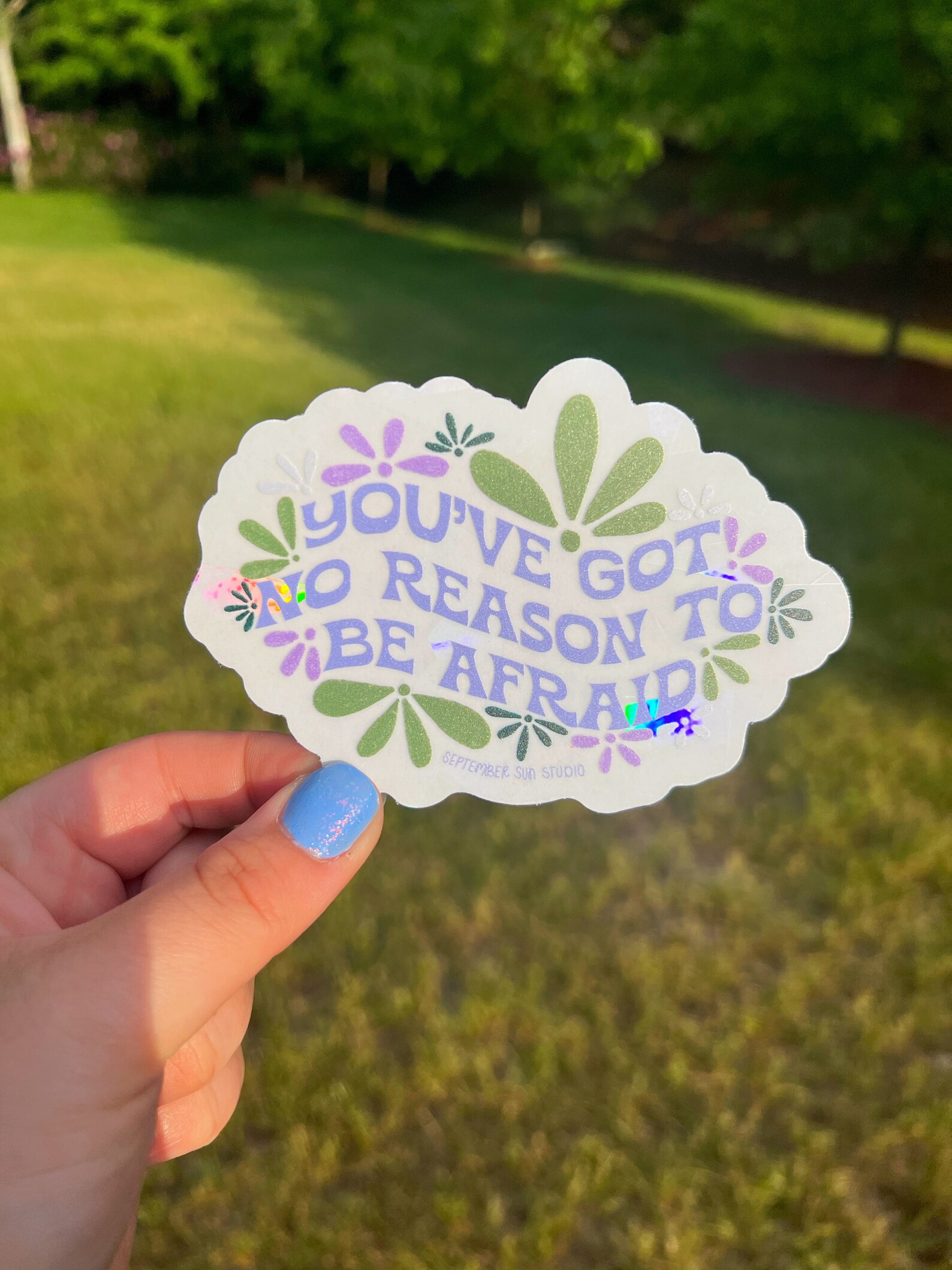 You've Got No Reason to Be Afraid - 4” Midnights Inspired Suncatcher ...
