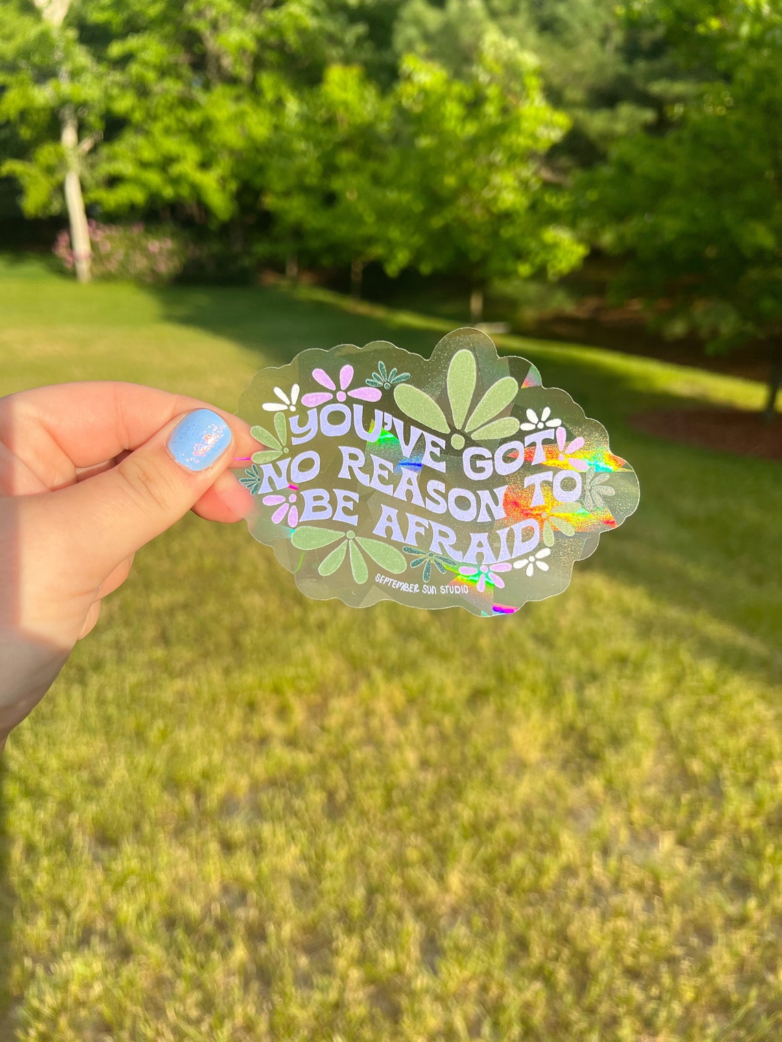 You've Got No Reason to Be Afraid - 4” Midnights Inspired Suncatcher ...