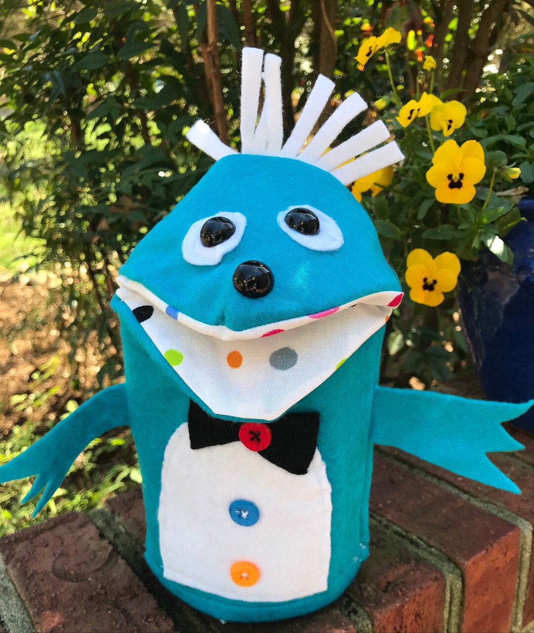 Hand Felt Puppets With Moveable Mouth and Safety Eyes & Nose - Etsy