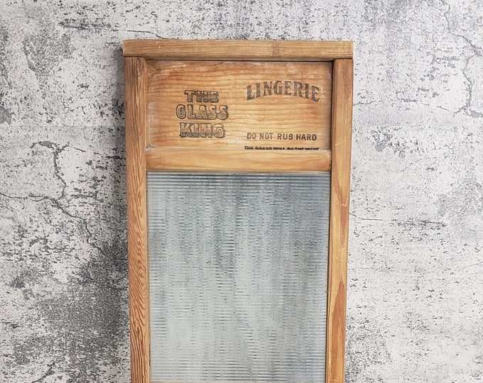 National Washboard Co. 863 - the Glass King for Lingerie - Glass ...