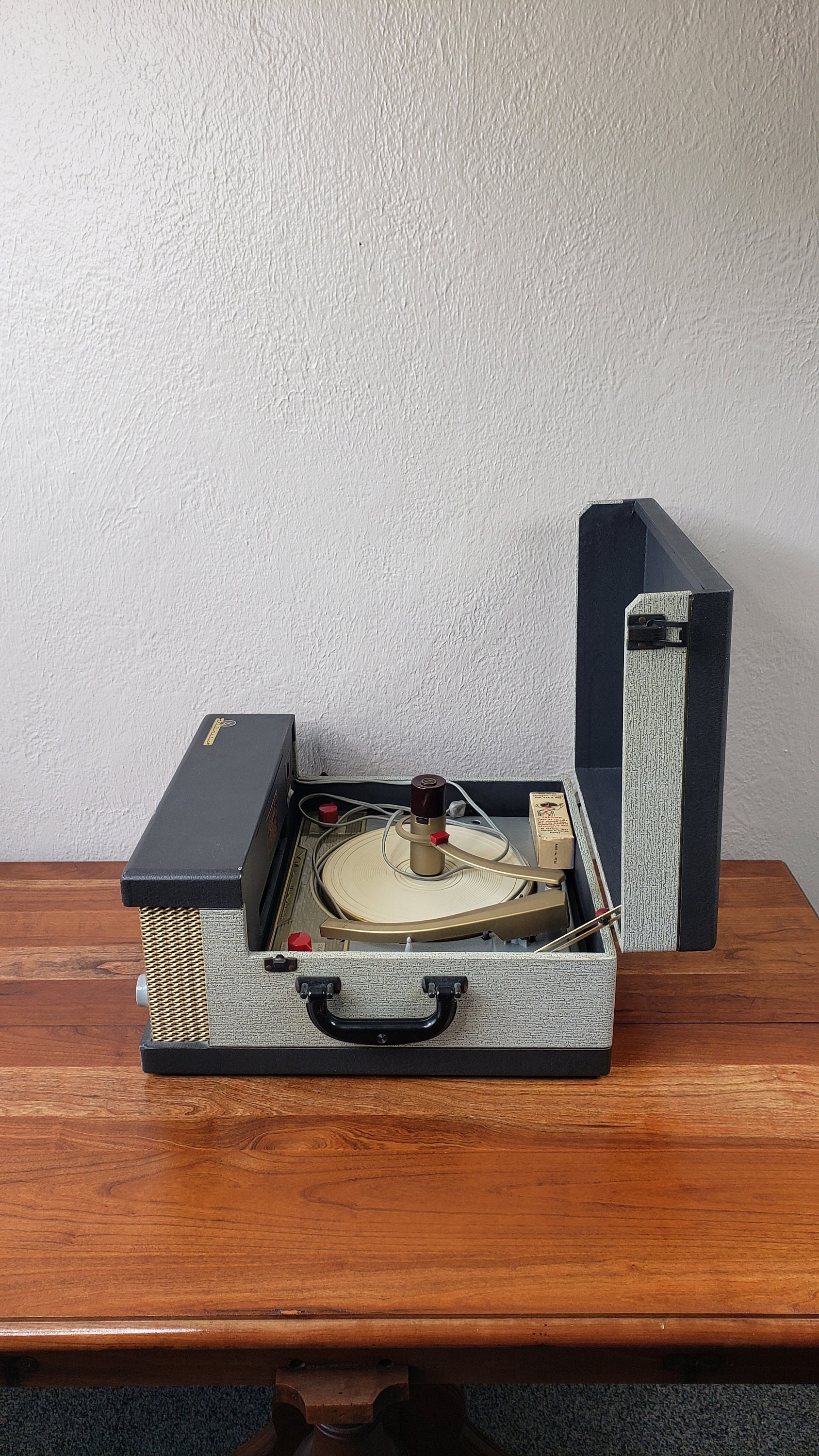 Portable Record Player 1960s