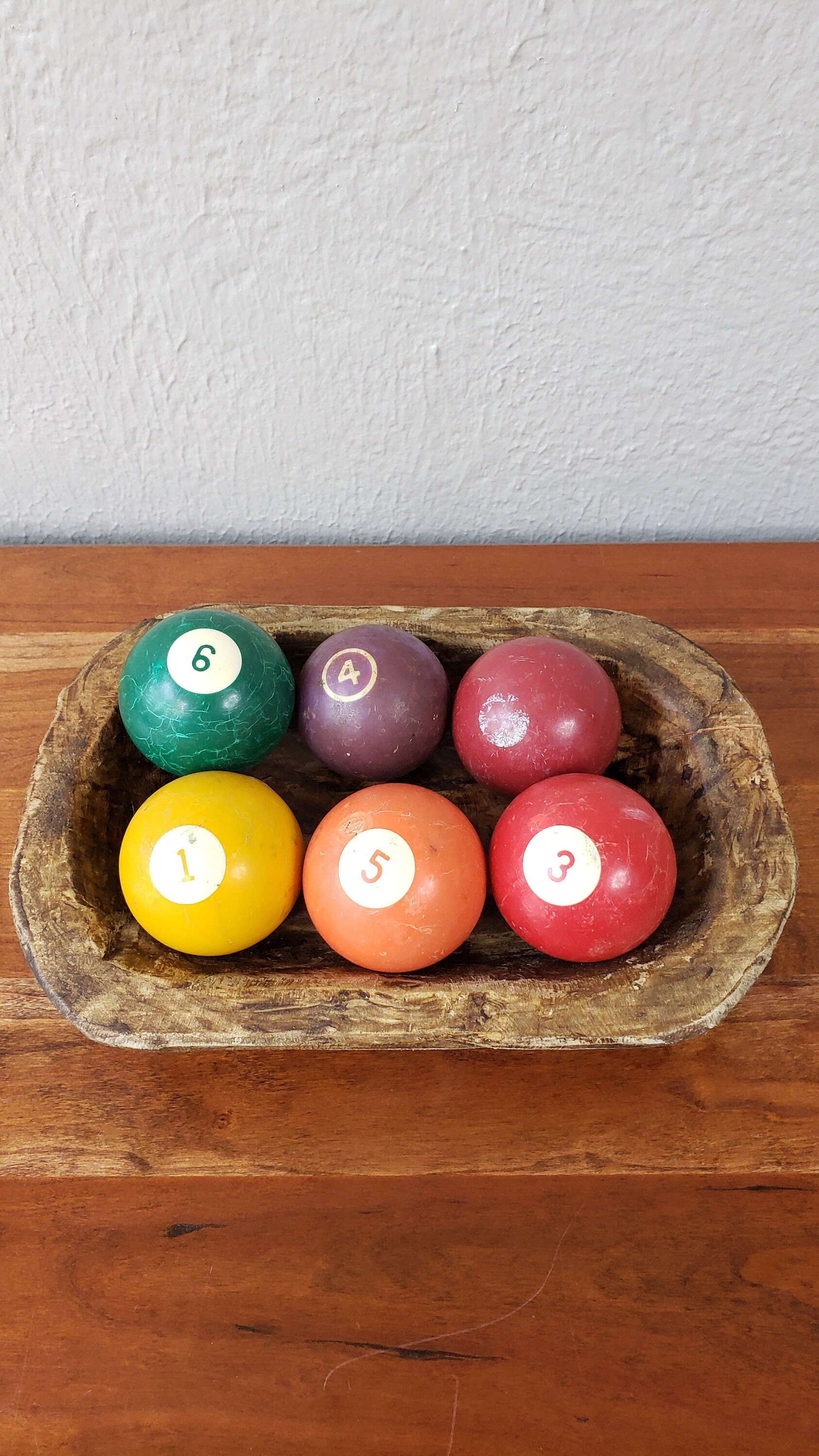 Rare Antique Pool Balls
