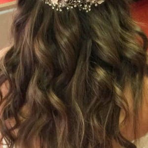 Rose Gold Hair Vine Rose Gold Wedding Headpiece Wedding Hair Accessory ...