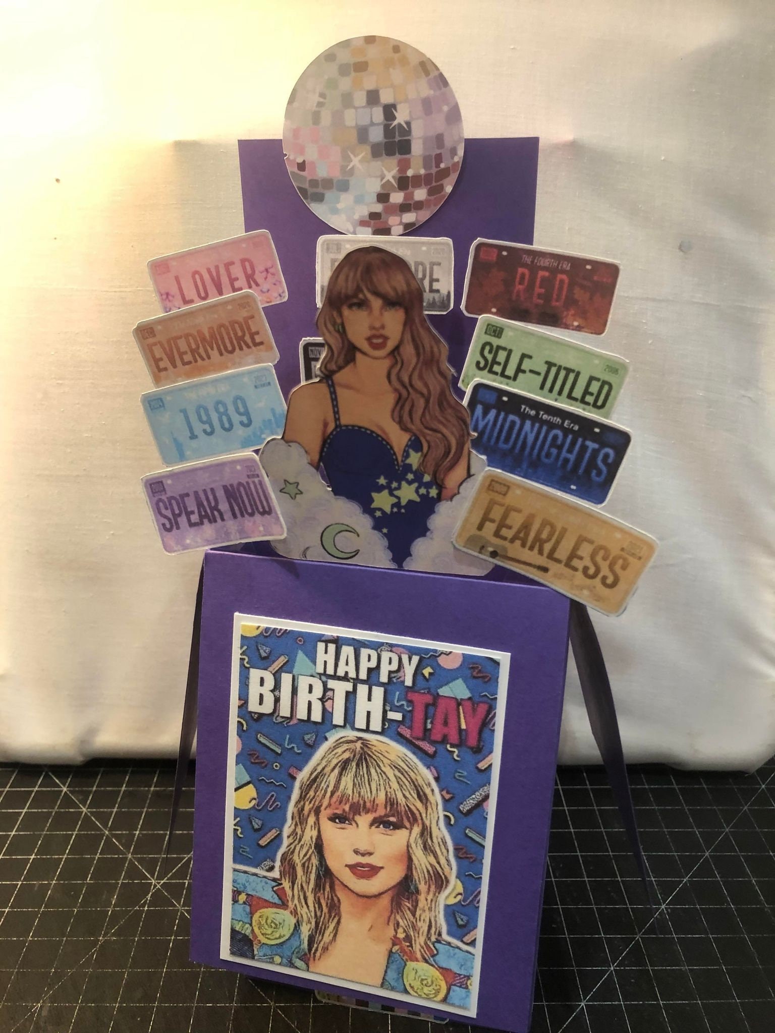 Taylor Swift Mirror Ball Card in a Box - Etsy Australia