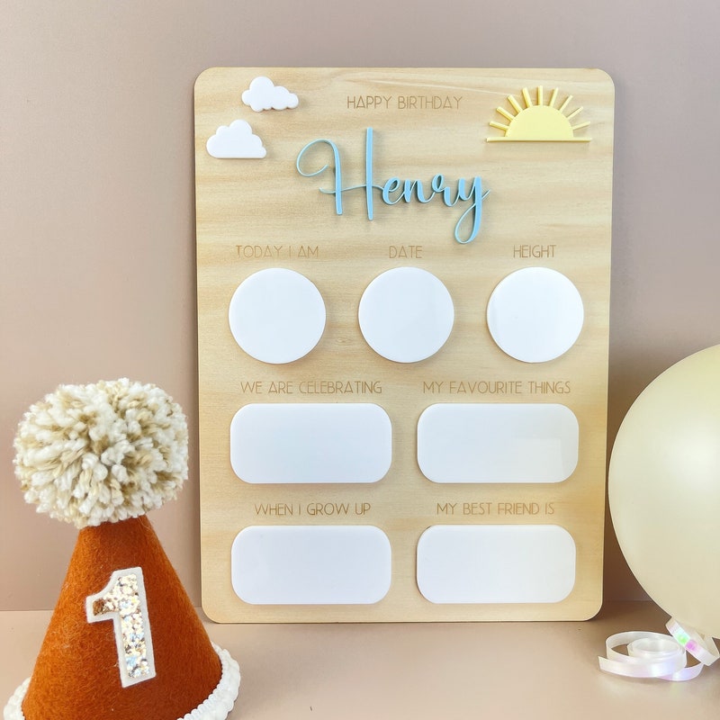 Birthday Board - Etsy