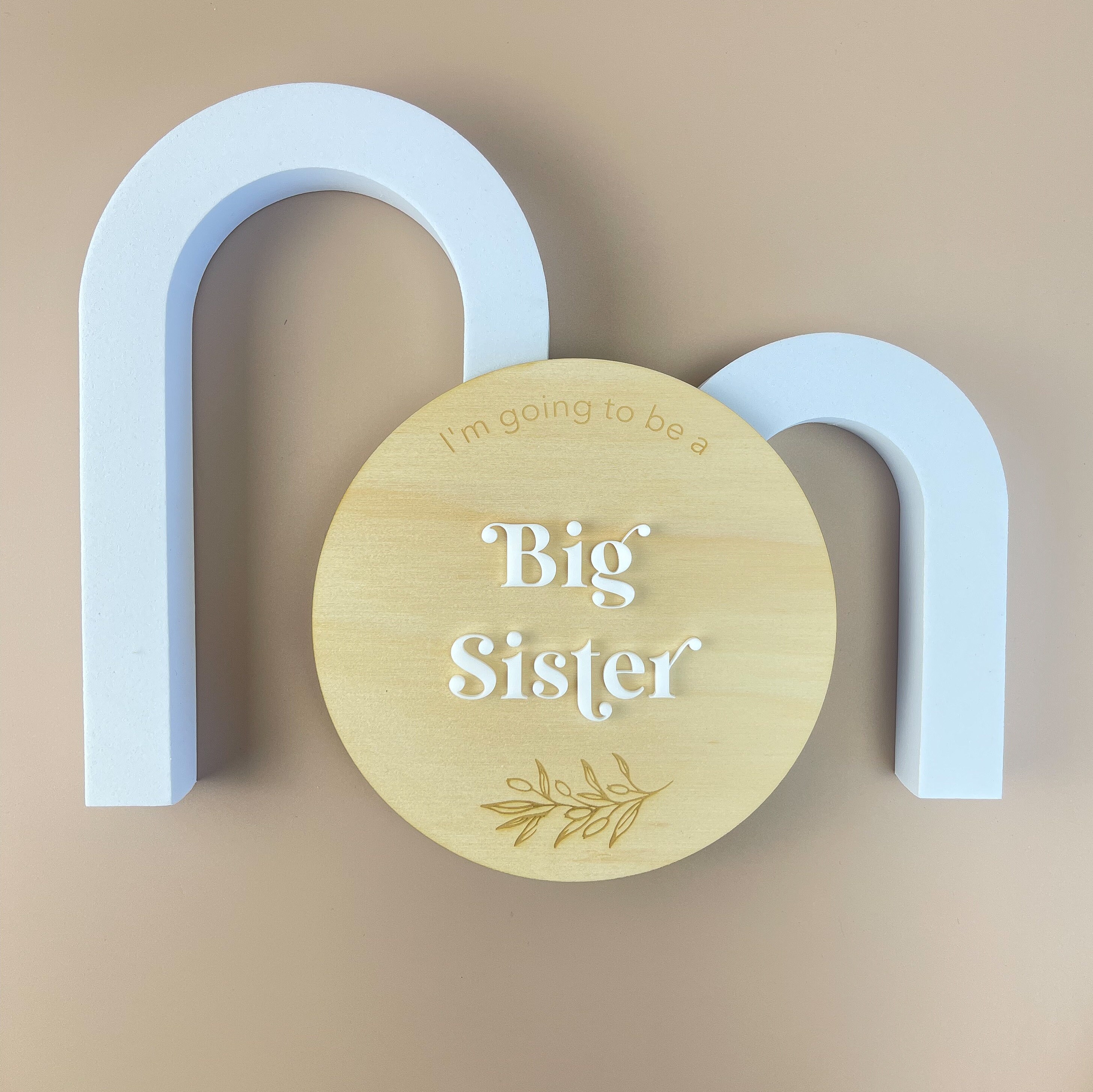 Big Sister Plaque I'm Going to Be a Big Sister | Big Sister ...