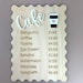 Kids Play Cafe Menu Sign - Playroom Kitchen Sign - Timber Kids Cafe ...