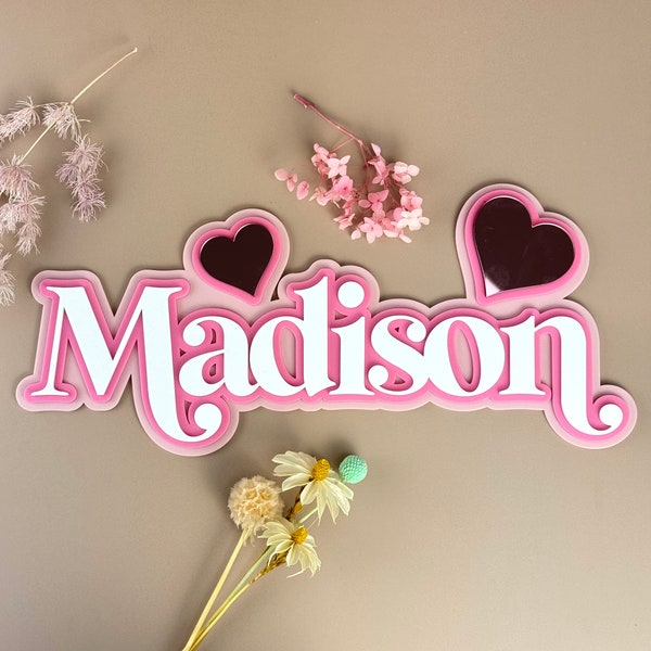 Pink Acrylic Sign - Etsy
