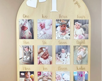 First Birthday Board Birthday Board Birthday Photo Board Event Sign ...