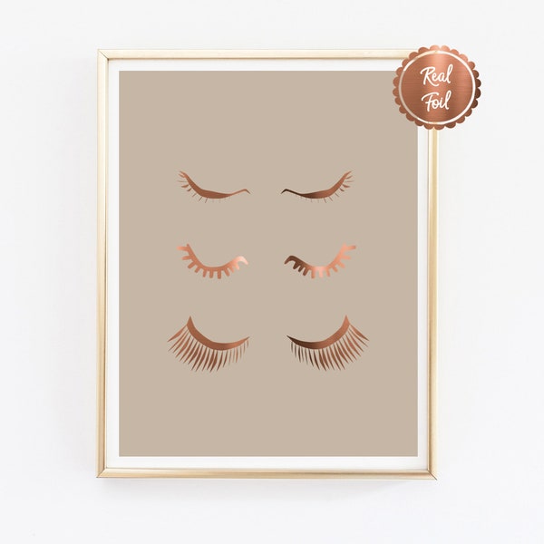 Eyelashes Print - Etsy