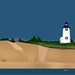 Poge Island Chappaquiddick Island 8"x10" Giclée Art Wall Decor Nautical ...