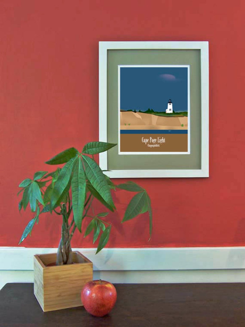Poge Island Chappaquiddick Island 8x10 Giclée Art Wall Decor Nautical ...